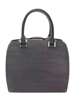 LOUIS VUITTON Epi Pont Neuf Pm Handbag - Black