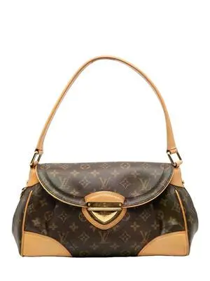 LOUIS VUITTON Monogram Beverly Mm Shoulder Bag - Brown