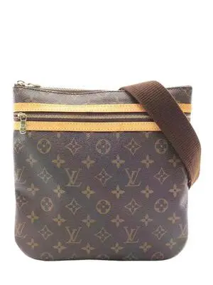 LOUIS VUITTON Monogram Bosphore Pochette Crossbody Bag - Brown