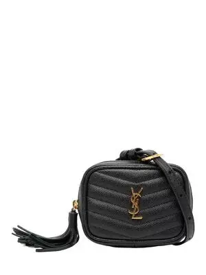 Saint Laurent Monogram Lou Camera Bag - Black