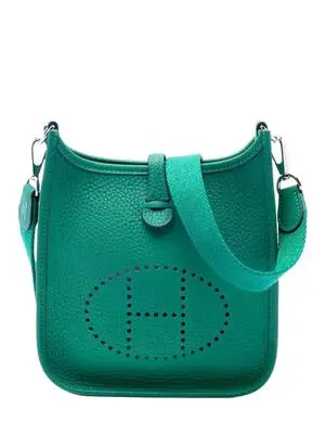 Hermès Taurillon Clemence Evelyne I Tpm Bag - Green
