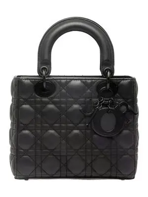 Dior Christian Dior Lady Dior Satchel Black