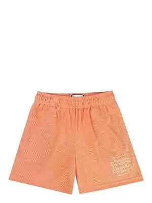 ERIC EMANUEL Logo Print Shorts - Orange