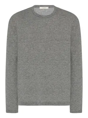 THE ROW Casas Cashmere Sweater - Grey