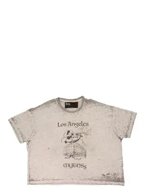 PALY Graphic Print T-shirt - Grey