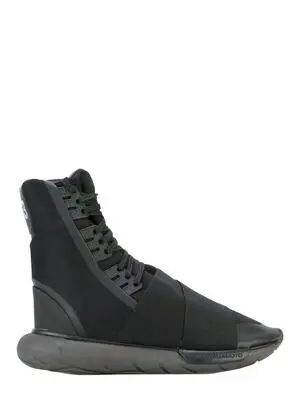 Y3 Qasa Boot Sneakers - Black