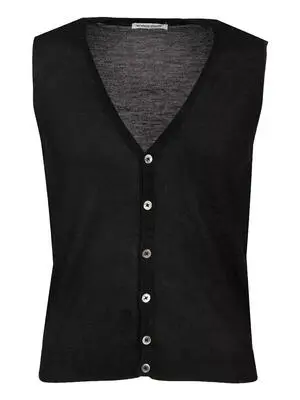 AL DUCA D’AOSTA 1902 Cashmere Knitted Vest - Black