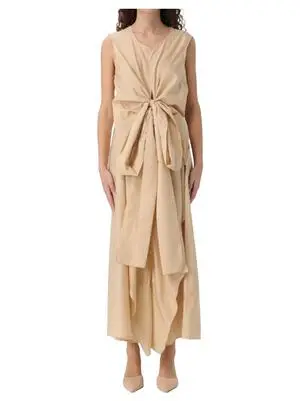 Fabiana Filippi Sculpted Hand Dress - Nude