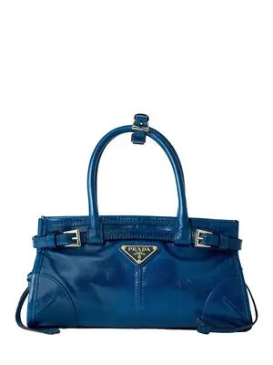 Prada Prada Mini Bonnie Handbag Blue