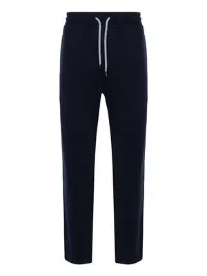 Brunello Cucinelli Cotton Blend Sweatpants - Blue