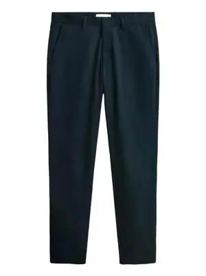 Gant Belt-loop Chino Trousers - Blue
