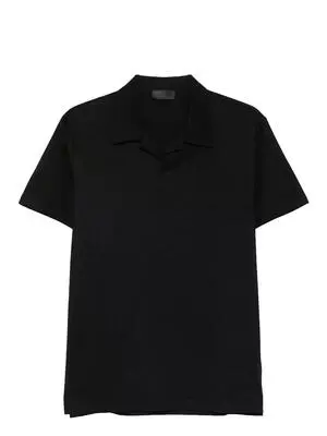 DONDUP Polo-collar T-shirt - Black