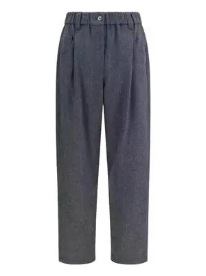 Brunello Cucinelli Pleated Trousers - Grey