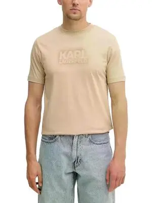 Karl Lagerfeld Logo-print T-shirt - Neutrals