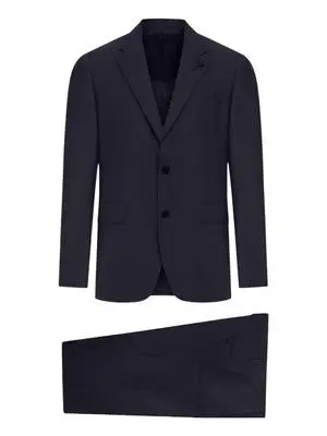 LARDINI Single-breasted Suit - Black