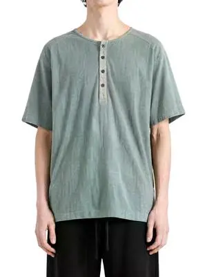 ZIGGY CHEN Henly-neck T-shirt