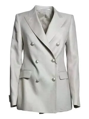Tagliatore Tagliatore Double-Breasted Blazer Neutrals