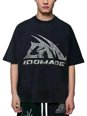 GODMADE Cotton T-shirt - Black