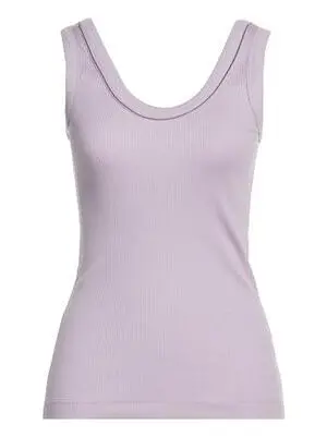 BRUNELLO CUCINELLI BRUNELLO CUCINELLI Ribbed Cotton Blend Tank Top