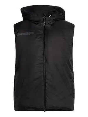 PANGAIA Recycled Polyamide Hooded Vest - Black