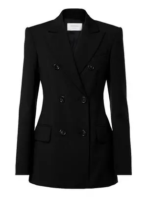 Sportmax Virgin Wool Blazer - Black