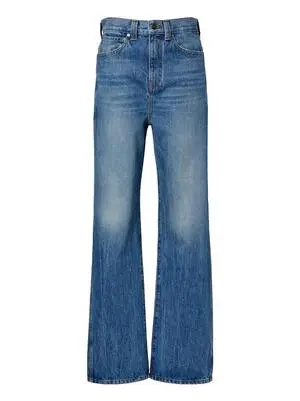 Khaite Bonnie Straight Jeans - Blue