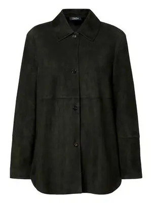 Max Mara Suede Jacket - Green