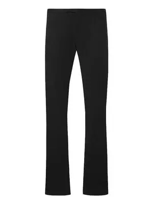 Gucci Wool Straight Leg Pants - Black
