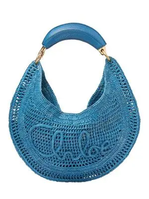 Chloé Summer Banana Hobo Bag - Stormy Sea