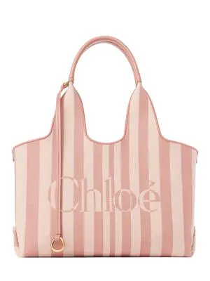 Chloé Jacquard East-west Tote Bag - Nougat