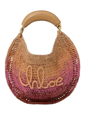 Chloé Summer Banana Hobo Bag - Bleached Brown