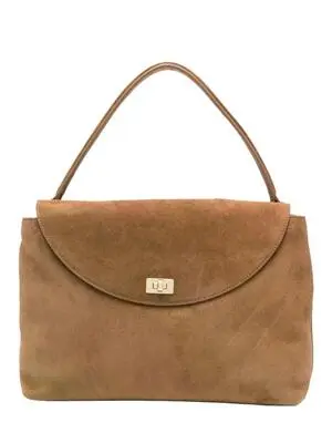 Sandro Le Grand Bazaar Suede Tote Bag - Brown