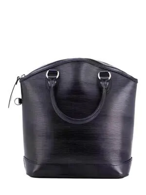 LOUIS VUITTON Lockit Handbag In Epi Leather - Black