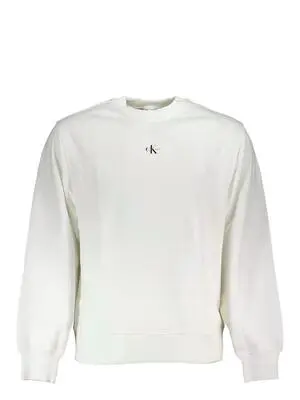 Calvin Klein Print Sweater - White