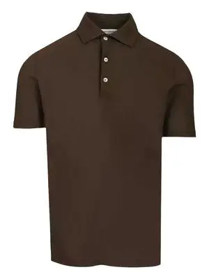 AL DUCA D’AOSTA 1902 Short-sleeve Polo Shirt - Brown