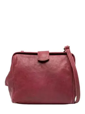 SOMMET Luma Leather Shoulder Bag - Red