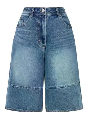 STUDIO TOMBOY Relaxed-fit Denim Shorts - Blue