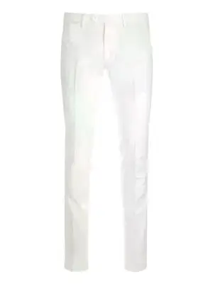 AL DUCA D’AOSTA 1902 Slim-fit Tailored Trousers - White