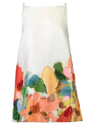 ACLER Acler Java Bead-Embellished Mini Dress
