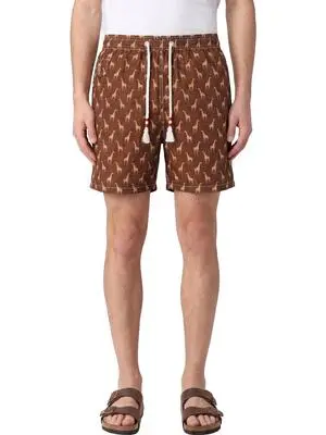 MC2 SAINT BARTH Mc2 Saint Barth Printed Swimsuit Brown