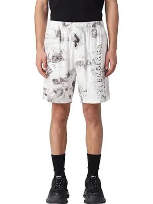 Balenciaga Printed Shorts - Grey