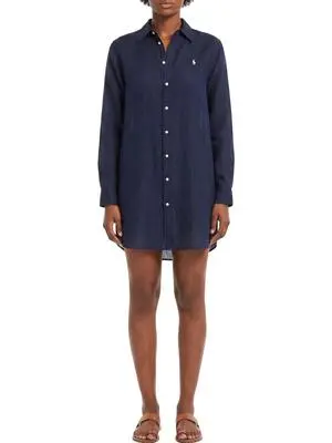 Polo Ralph Lauren Shirt Dress - Blue