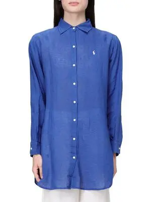 Polo Ralph Lauren Linen Shirt Dress - Marine