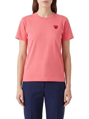 Play Comme Des Garcon T-shirt - Pink