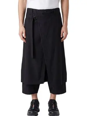 YOHJI YAMAMOTO Yohji Yamamoto Belted Wrap Trousers