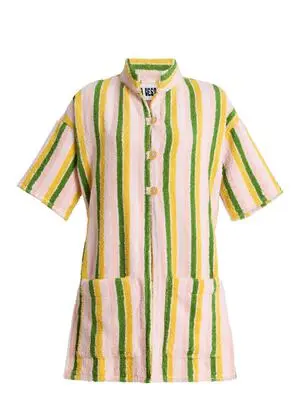 La Veste Striped Cotton Shirt - Multi