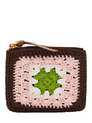 Miu Miu Crocheted Pouch - Multi