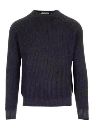 AL DUCA D’AOSTA 1902 Ribbed Knit Wool Sweater - Grey