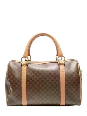 Celine Macadam Boston Bag - Brown