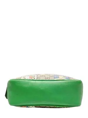 Gucci Gg Supreme Heraldic-print Shoulder Bag - Neutrals